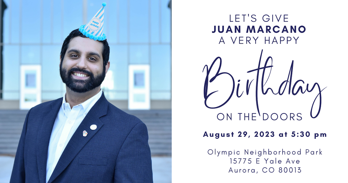 Juan Marcano's Birthday Canvass · Mobilize